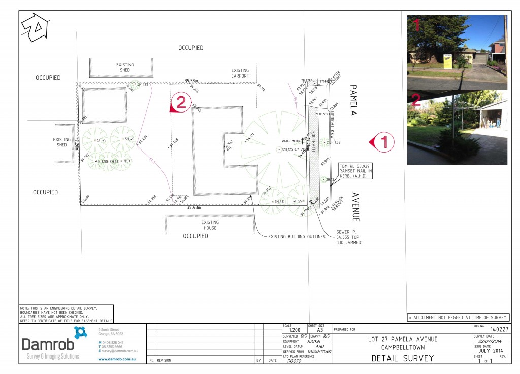 Level & Detail Surveys | Damrob